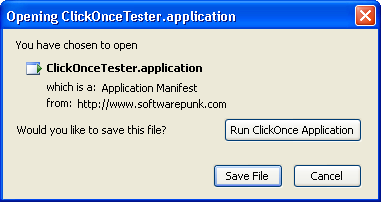 A Better Way for ClickOnce and FireFox - Scott Hanselman's Blog